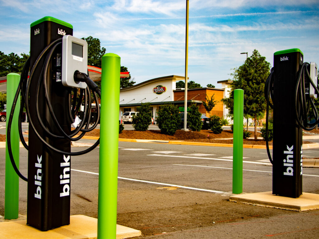 Blink EV Charging Stations - MOSAIC at Chatham Park